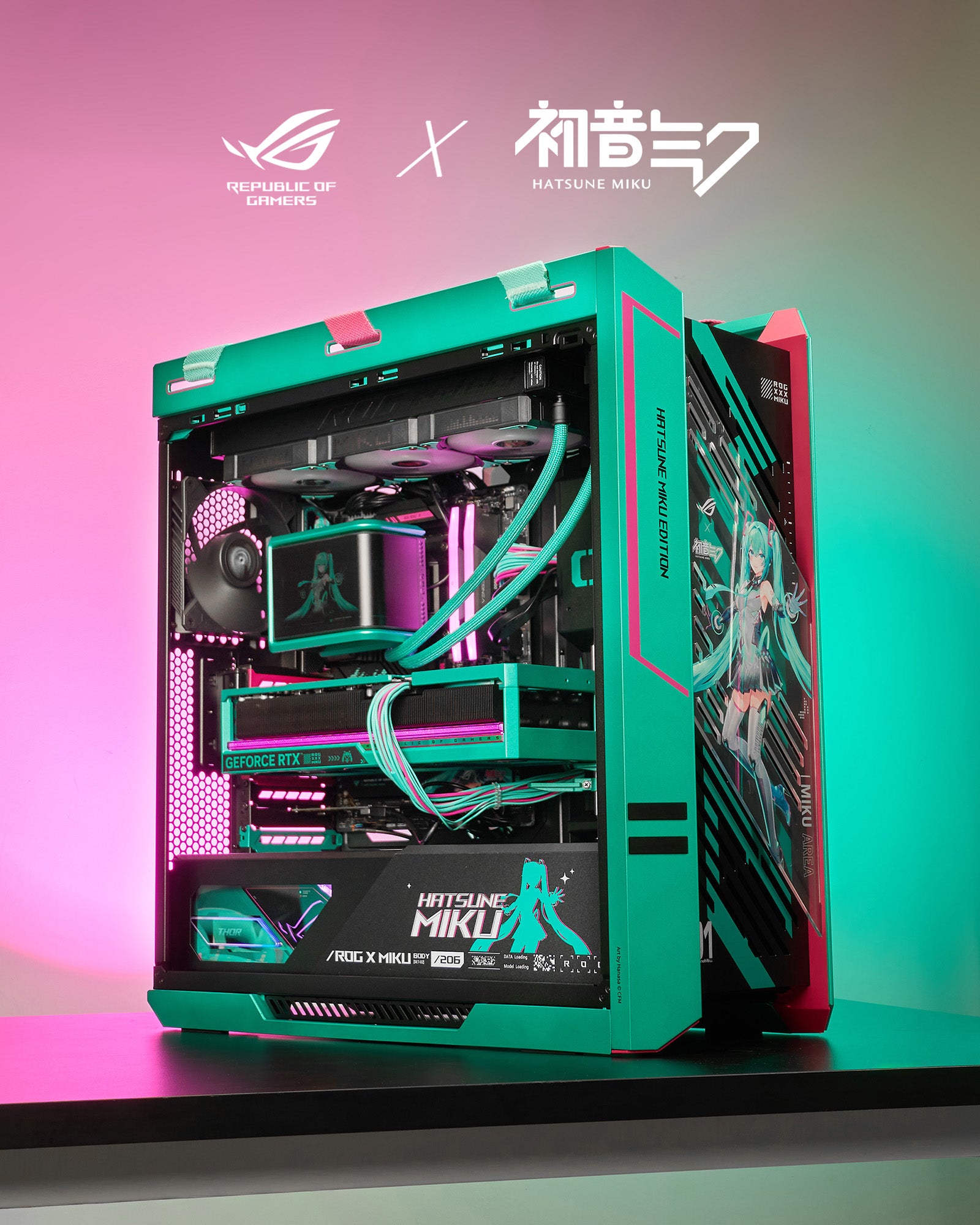 ROG x Hatsune Miku Gaming PC – Limited Edition Build | Mansa Computers