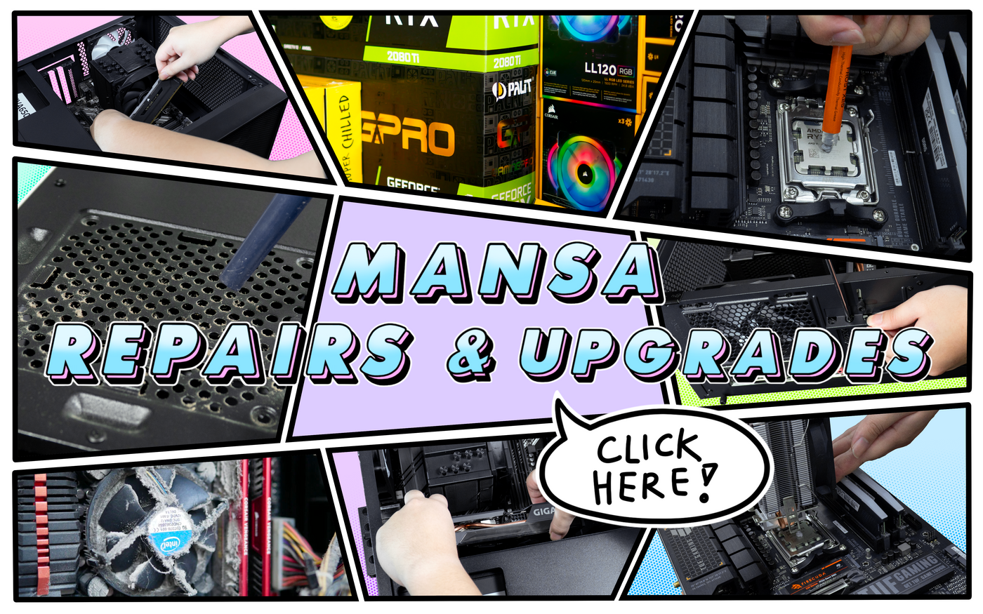 Computer Repairs and Upgrades - Mansa Computers