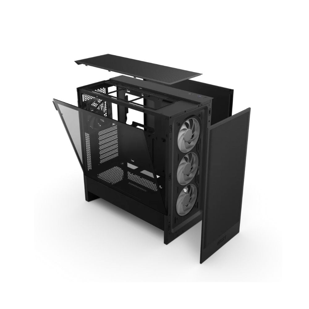 NZXT H5 Flow RGB – Airflow Case with RGB Fans | Mansa Computers