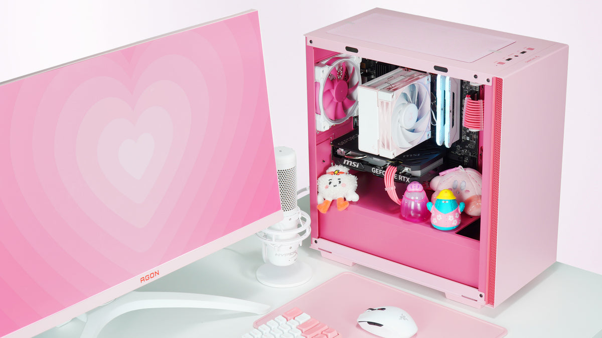 Mansa Pink PC - Custom Pink Gaming PC - Mansa Computers