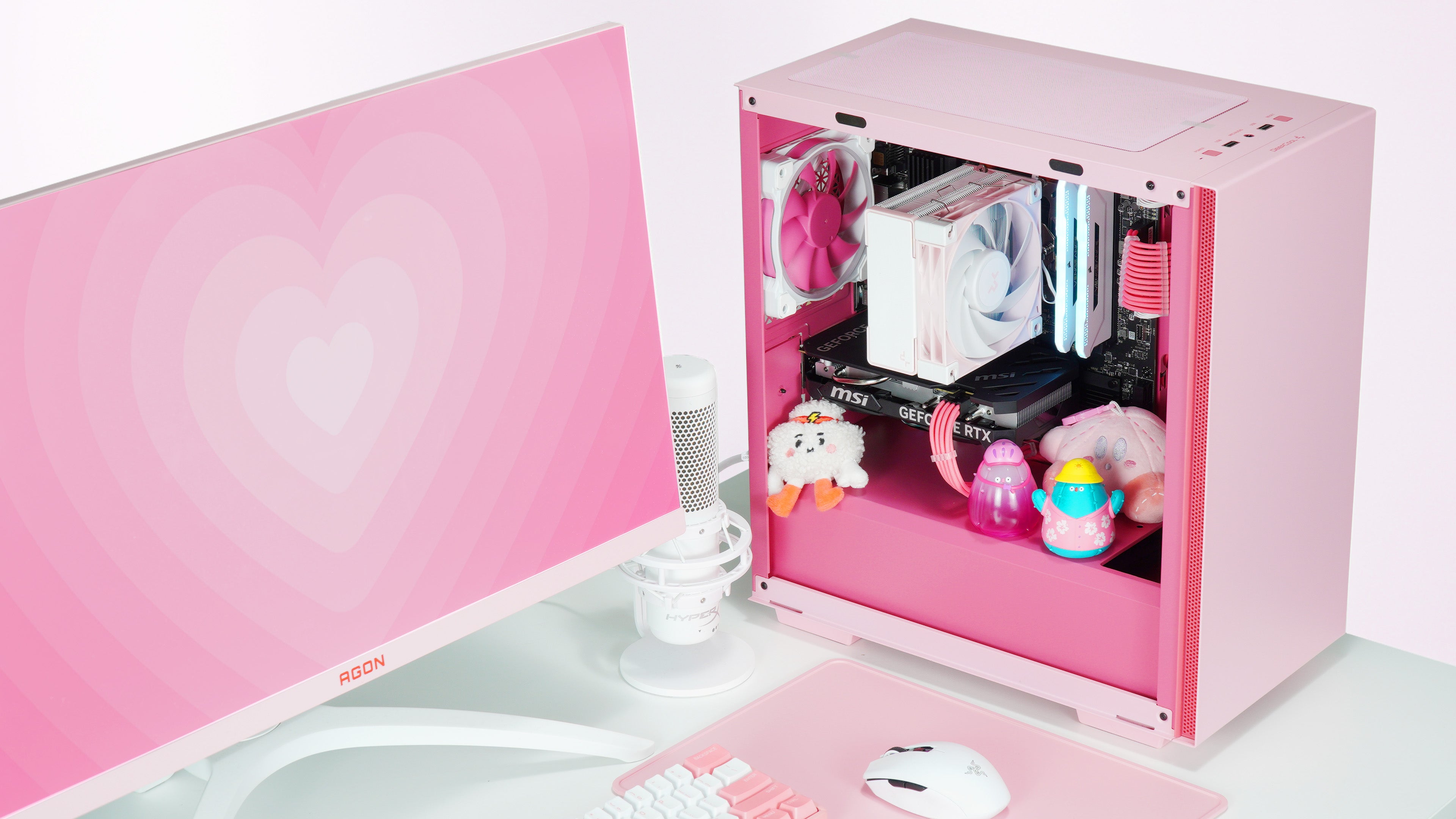Mansa Pink PC - Custom Pink Gaming PC - Mansa Computers