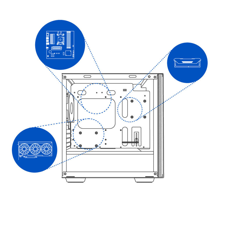 Compact - MATX (Mid-Size) Computers | Mansa Computers Singapore