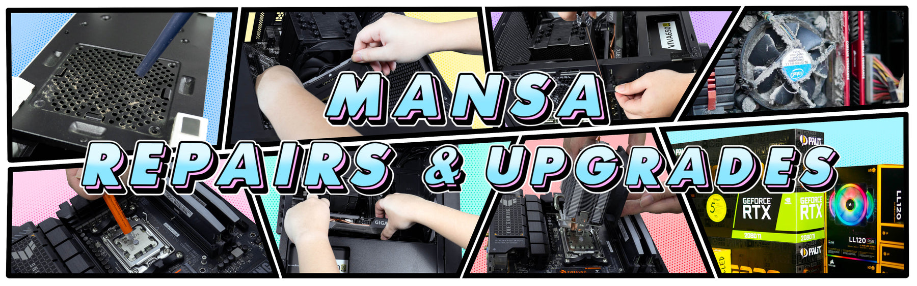 Computer Repairs and Upgrades - Mansa Computers